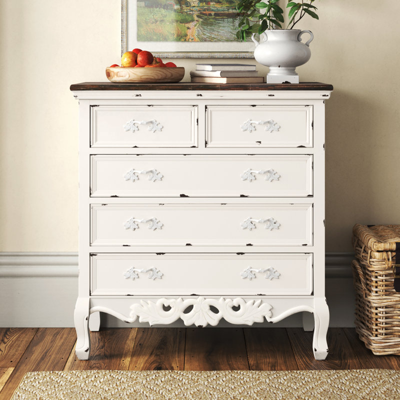 5 drawer wood cabinet store